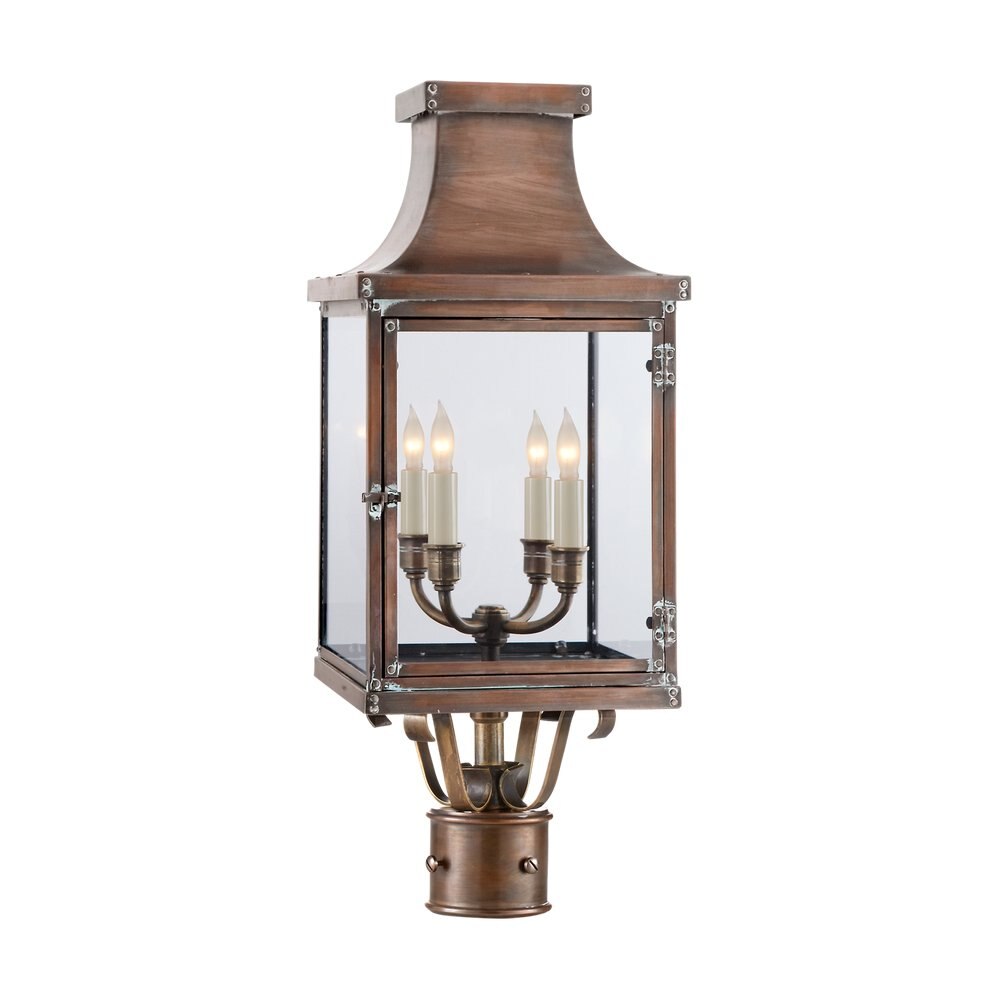Bedford Post Lantern Outdoor Bollard - Visual Comfort Signature ...