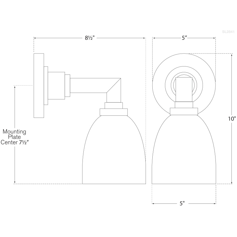 Wilton Single Bath Light Wall - Visual Comfort Signature Collection ...