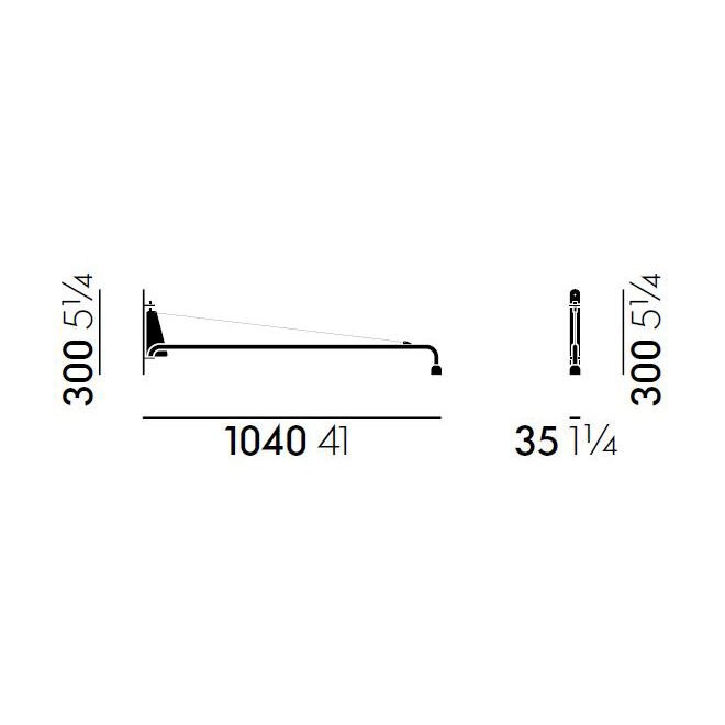 Petite Potence Wall - Vitra | Plug-In Wall Lights - USA & Canada