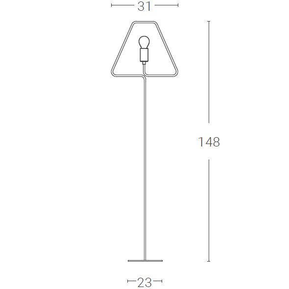 A-Shade Floor - ZAVAluce | Floor Lamps - USA & Canada
